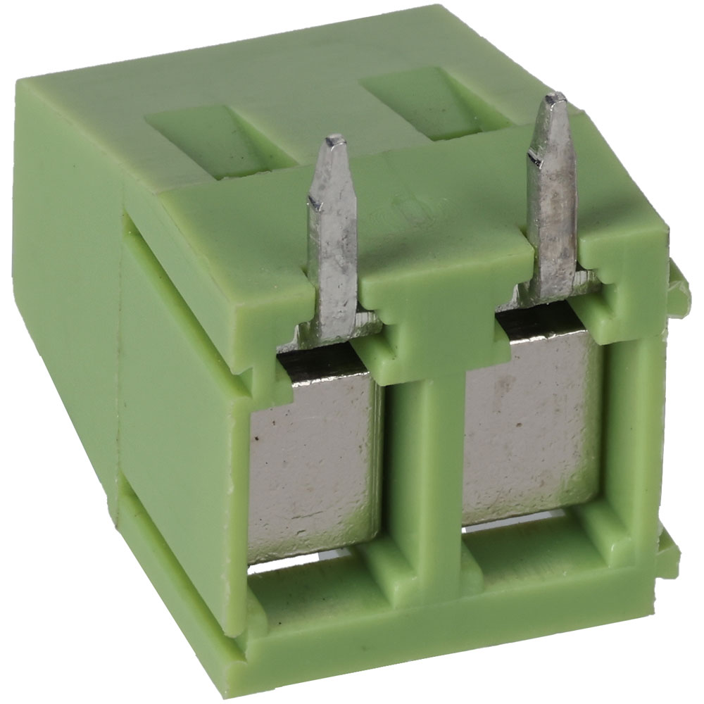 TruConnect 213950 5.08mm 2 Way 90deg Rising Clamp Terminal Block ...