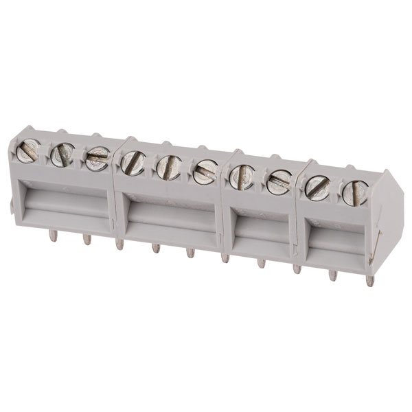 CamdenBoss CTB3000/10 10 Way 24A Low Profile 45° Terminal Block 5mm ...