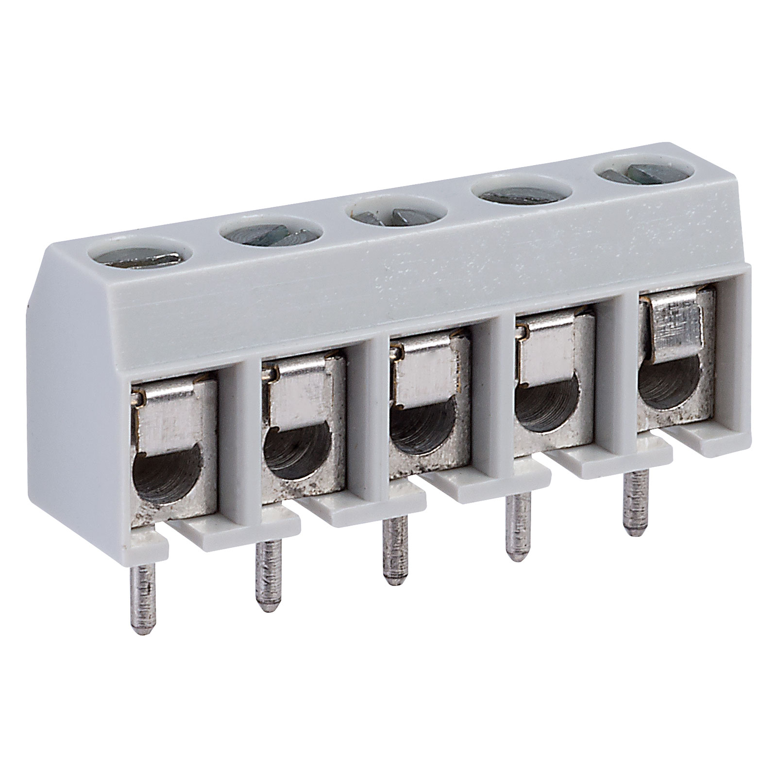 CamdenBoss CTB5000/5 5 Way 13.5A Low Profile Terminal Block 5mm Pitch ...