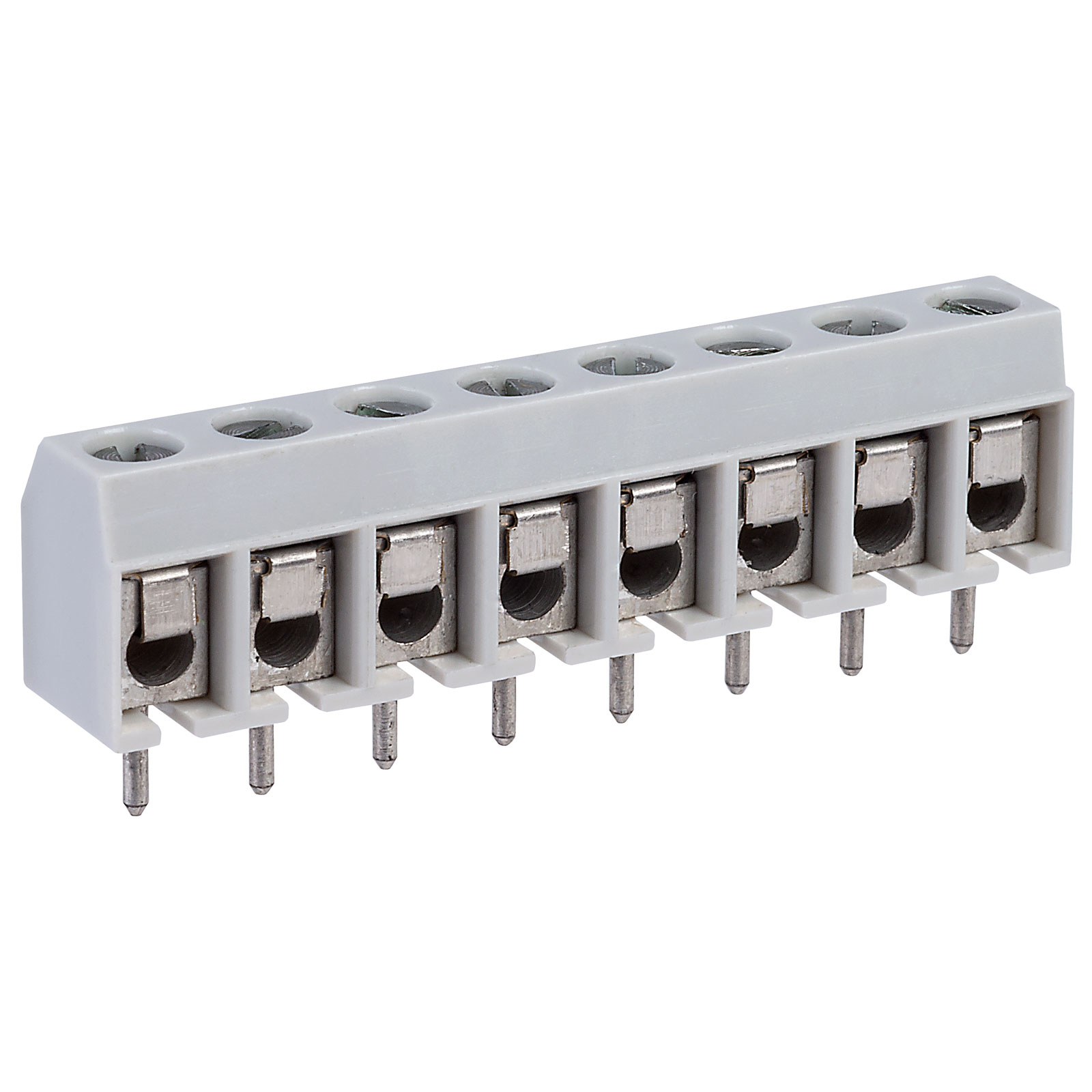 CamdenBoss CTB5000/8 8 Way 13.5A Low Profile Terminal Block 5mm Pitch ...
