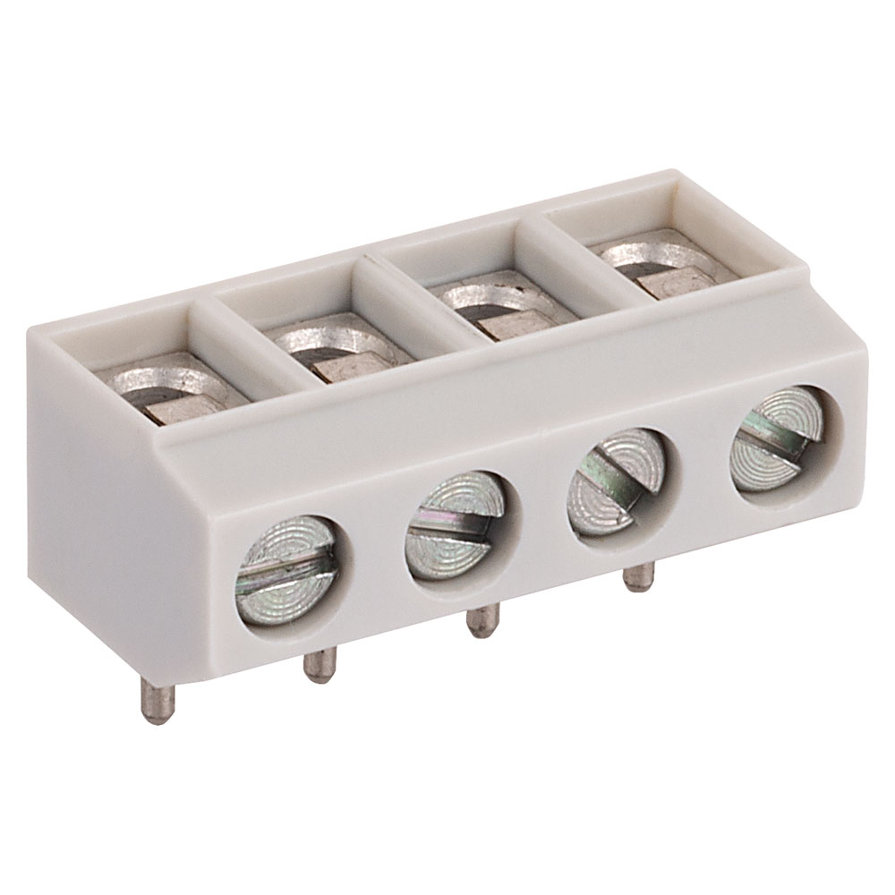 CamdenBoss CTB5050/4 4 Way 13.5A Low Profile Terminal Block 5mm Pitch ...