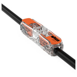 WAGO 221-2411 - 221 Series 2 Conductor Max. 4mm² Inline Splicing Con ...