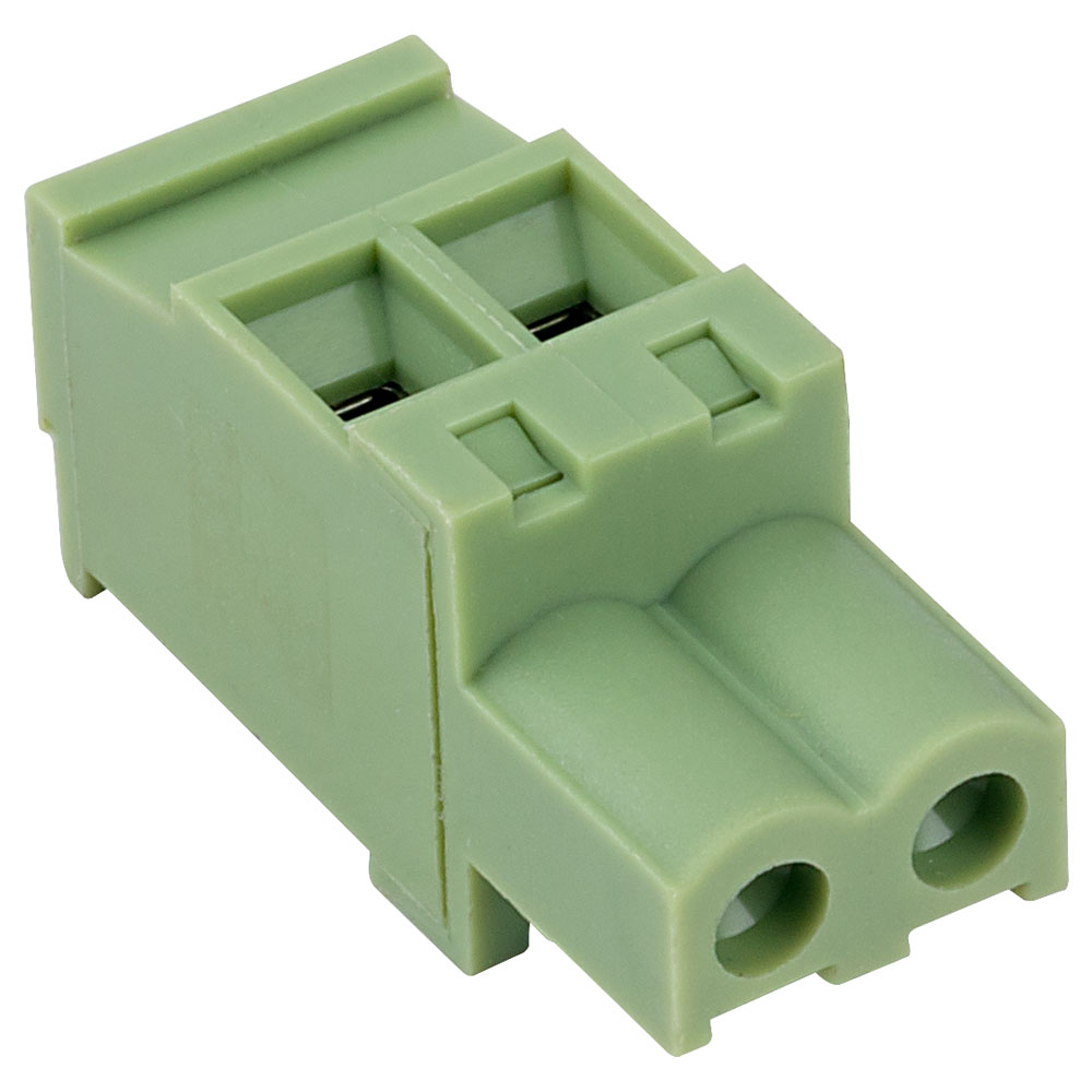 TruConnect 5mm Female Pluggable Vertical 2 Way Terminal Block | Rapid ...