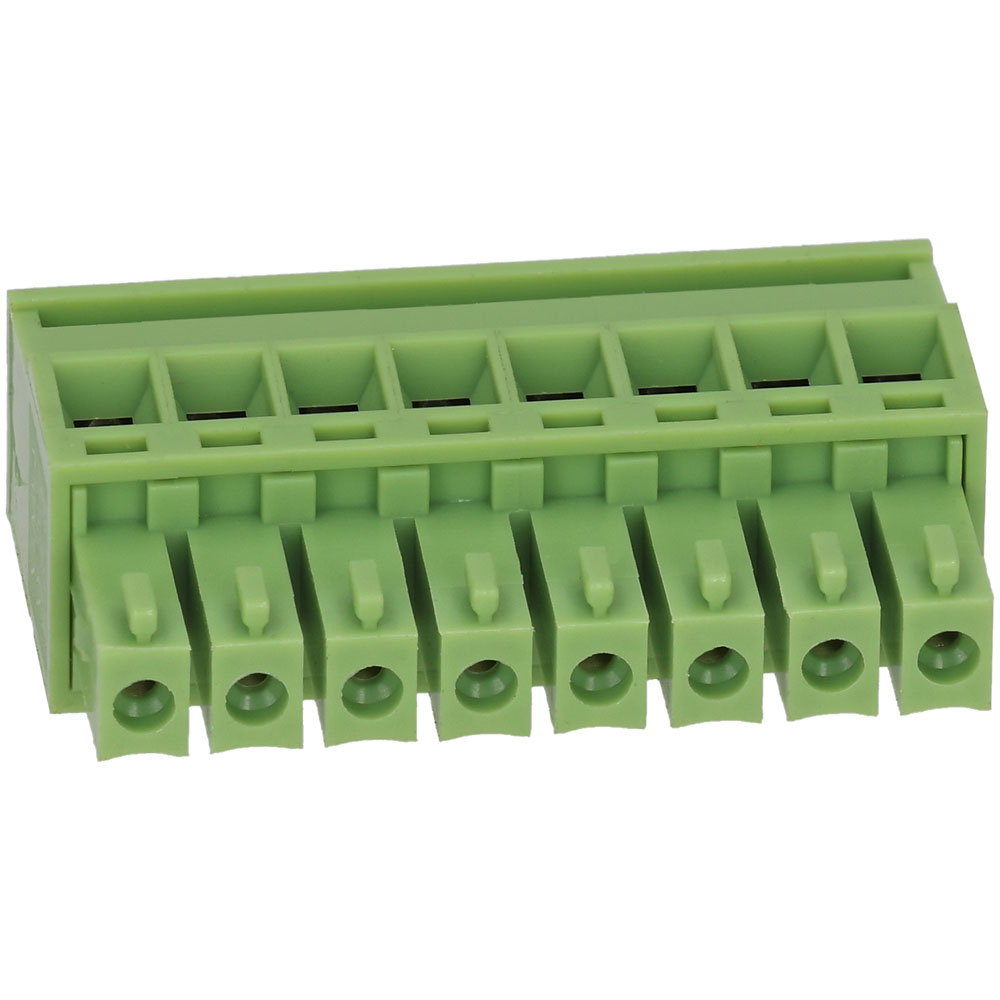 TruConnect 215382 3.5mm Female Pluggable Vertical 8 Way Terminal Block ...