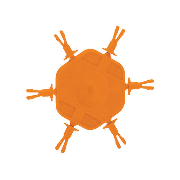 WAGO 2022-100 Carrier with 6 Coding Pins for Female Plugs | Rapid Online