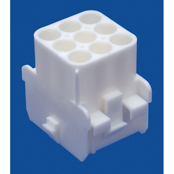 9 Pole Power Connector Receptacle Housing | Rapid Electronics