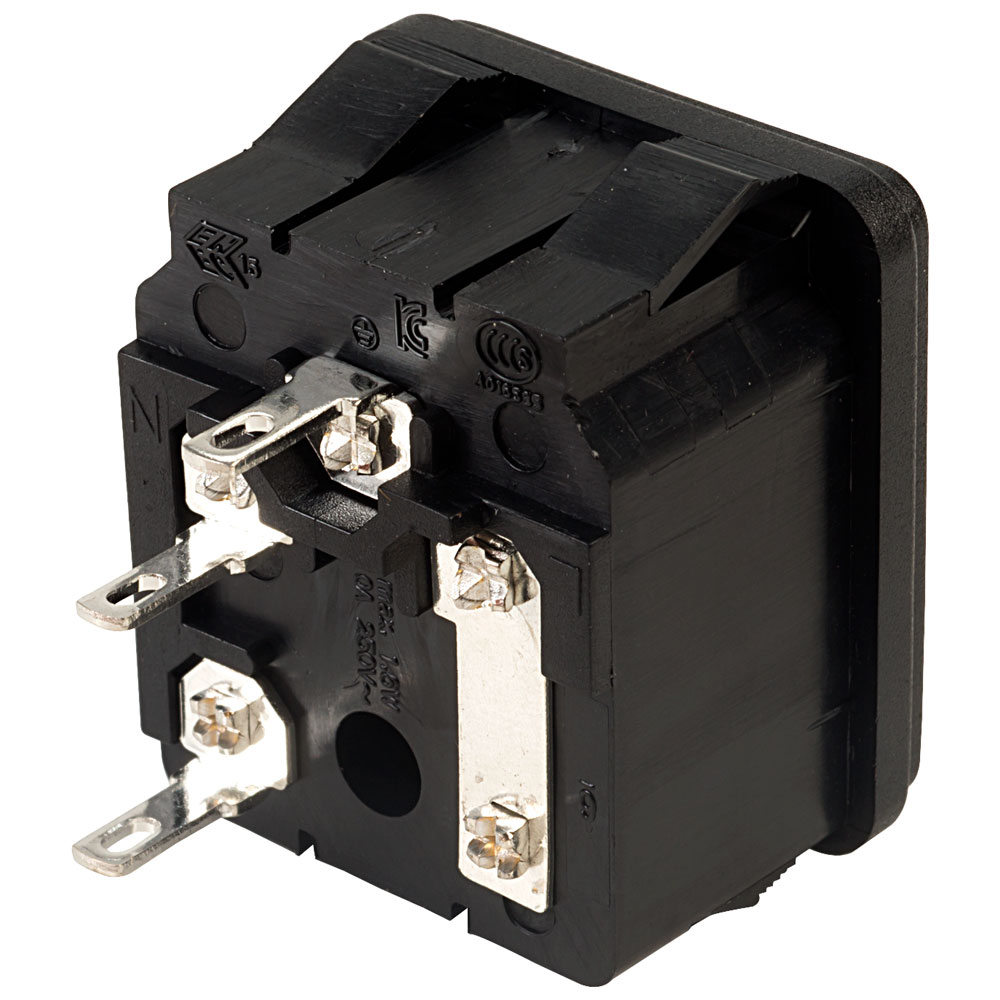 Inalways 0717-1-PLS Snap Fit Chassis Plug | Rapid Online