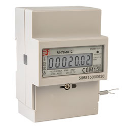 Rayleigh Instruments RI-78-80-C Single Phase MID Certified 80A Meter ...