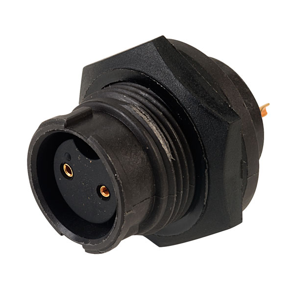 Switchcraft EN3P2F 2 Pole Weathertight Panel Skt | Rapid Electronics