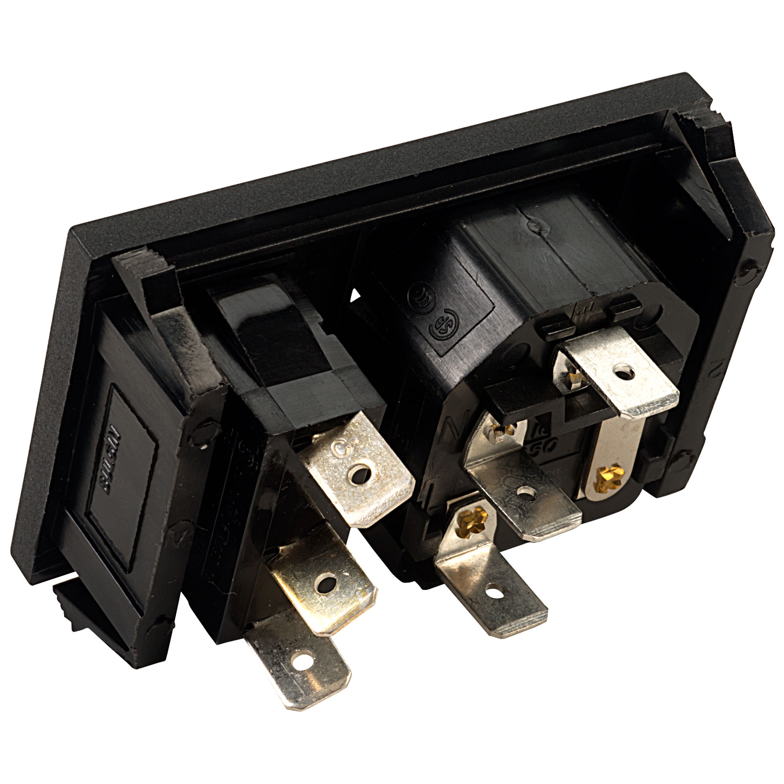 Bulgin BZH01/Z0000/02 Horizontal Neon Sp Fused Inlet | Rapid Online