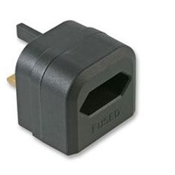 Power Connections BCA-BK-3A Adaptor 3A - Black | Rapid Electronics
