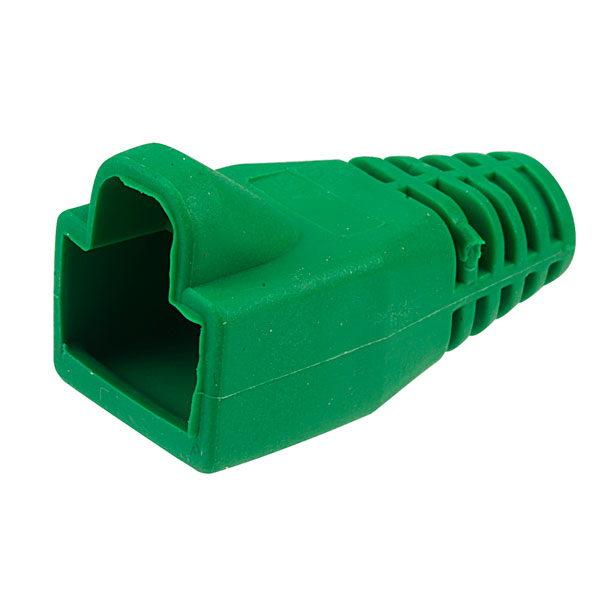 MH MHRJ45SRB-G Green Boot for RJ45 Plug | Rapid Electronics