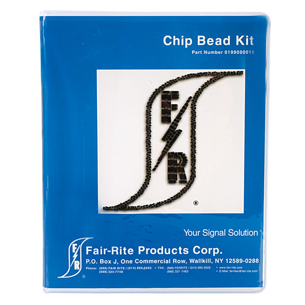 Fair-rite 0199000018 1220 piece Chip Bead Sample Kit | Rapid Electronics