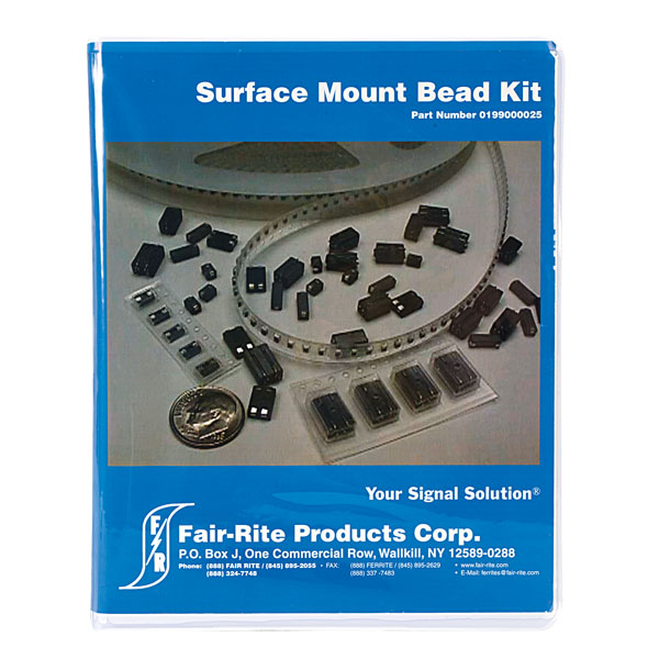Fair-rite 0199000025 186 piece Surface Mount EMI bead Kit | Rapid ...
