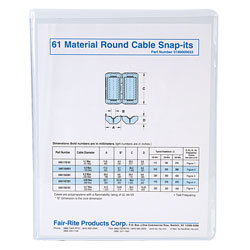 Fair-rite 0199000033 18 piece 61 Material Snap-it Kit | Rapid Online