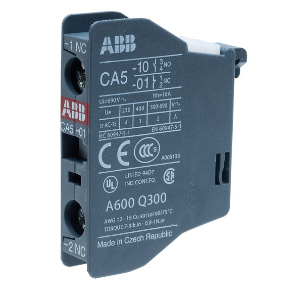 Top Mount Aux 1n/c | Rapid Electronics
