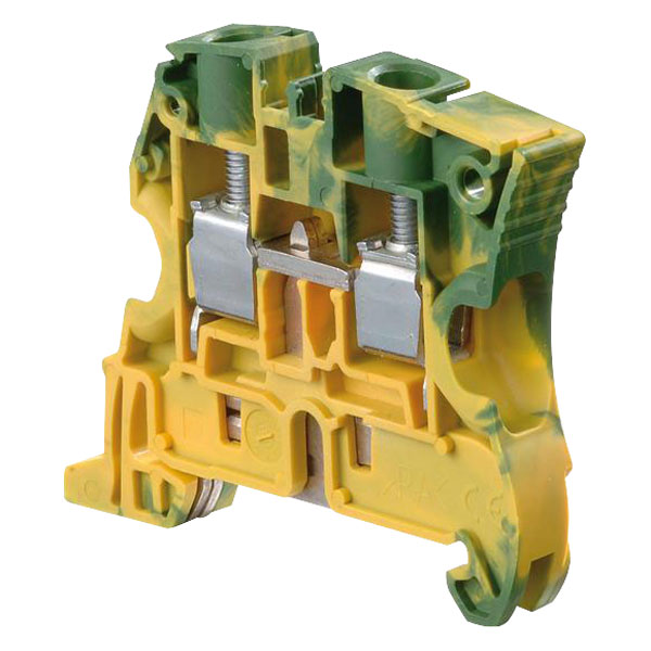 ABB 1SNK508150R0000 10mm² Ground Feed Through Terminal | Rapid Electronics