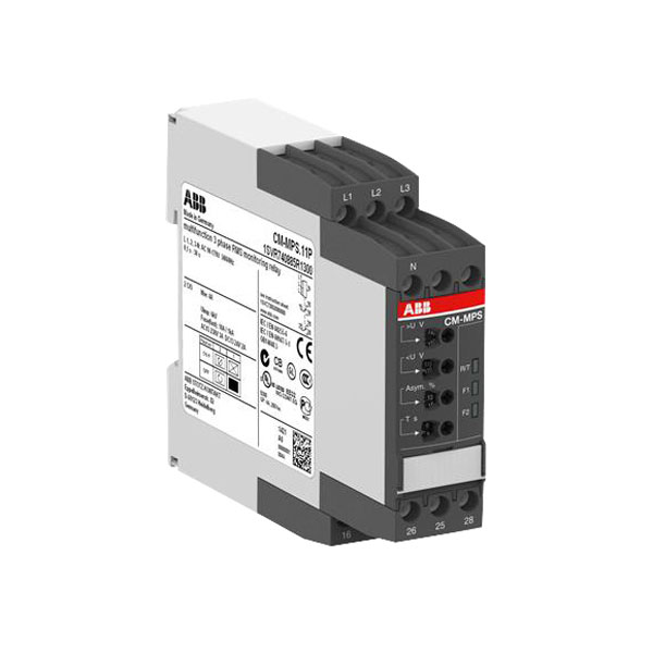 ABB CM-MPS.23S Three-Phase Monitoring Relay | Rapid Electronics