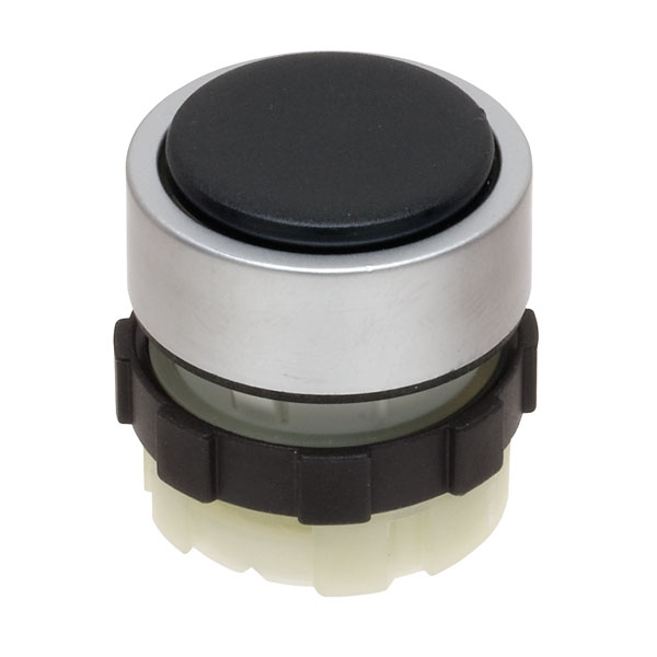 Imo 22mm Blackspring Return Pushbuttons B3dblack | Rapid Electronics