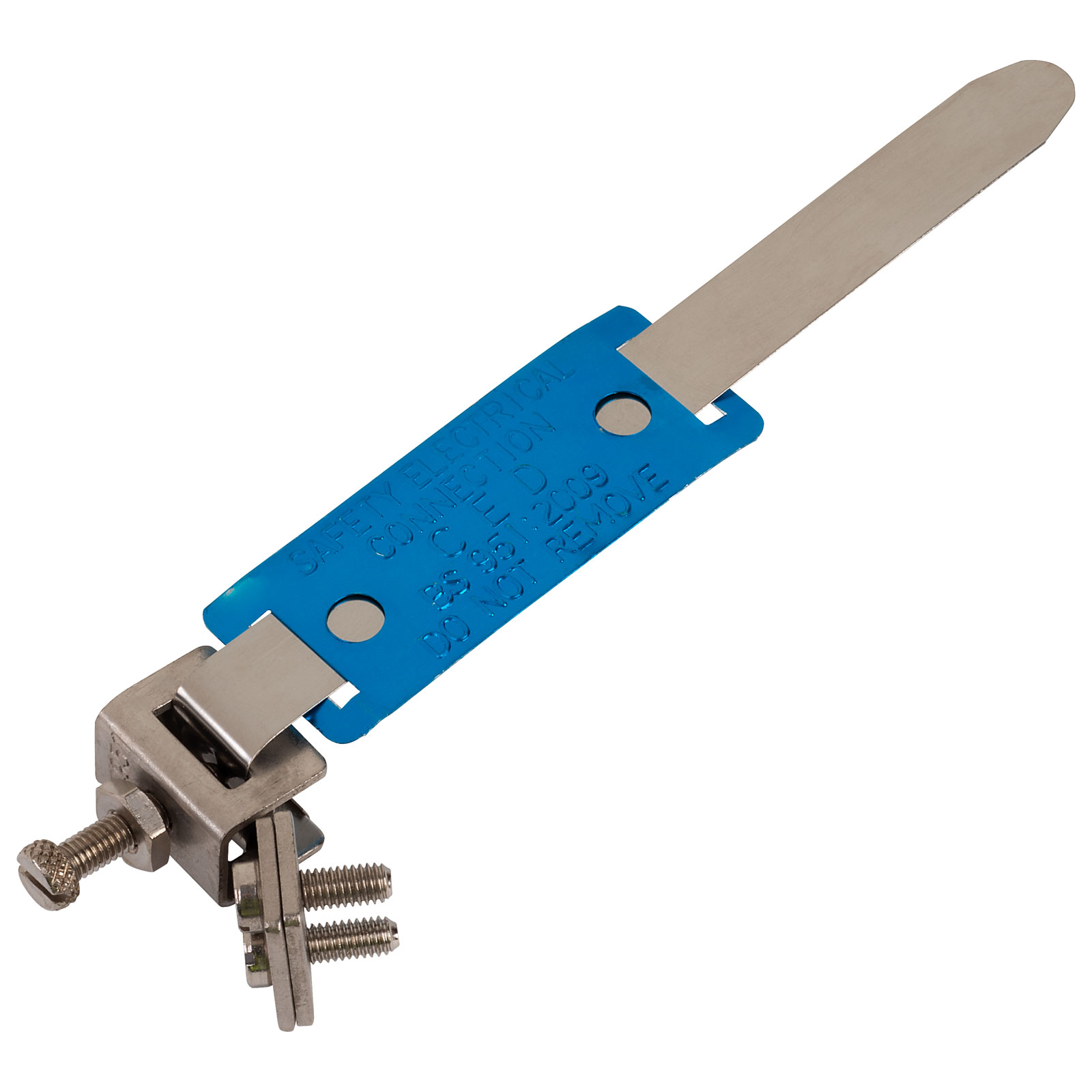 UniStrand Earth Clamp for Two 16mm Pipes | Rapid Online