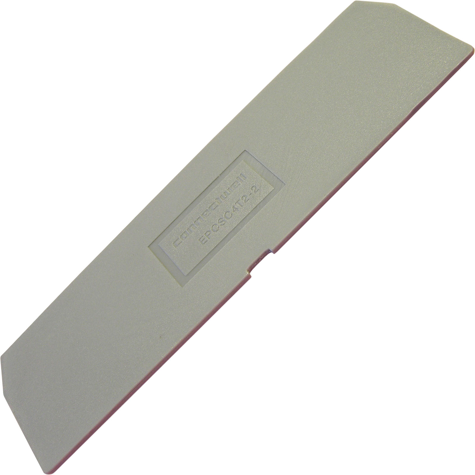 Connectwell TTECEPCSC4T2-2 DIN Rail Spring Clamp 4mm End Plate (2 In 2 ...