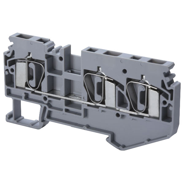 Connectwell DIN Rail Spring Clamp 6mm Terminal | Rapid Electronics