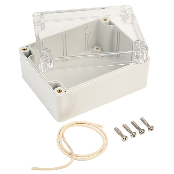 Rapid G212C Pc Box Clear Lid 115 x 90 x 55 | Rapid Online