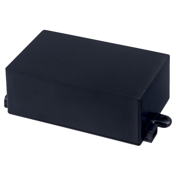 Rapid G1017 ABS Utility Box Black Interlocking Lid 72x44x27mm | Rapid ...