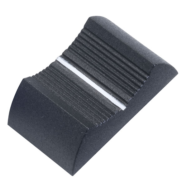 Cliff CP3335 CS9 Slider Knob Black - 6-8mm | Rapid Electronics