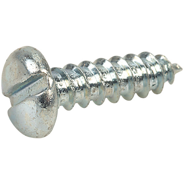 Affix Self Tap Screws Pan Head Slotted No.6 12.7mm - Pack Of 100 ...