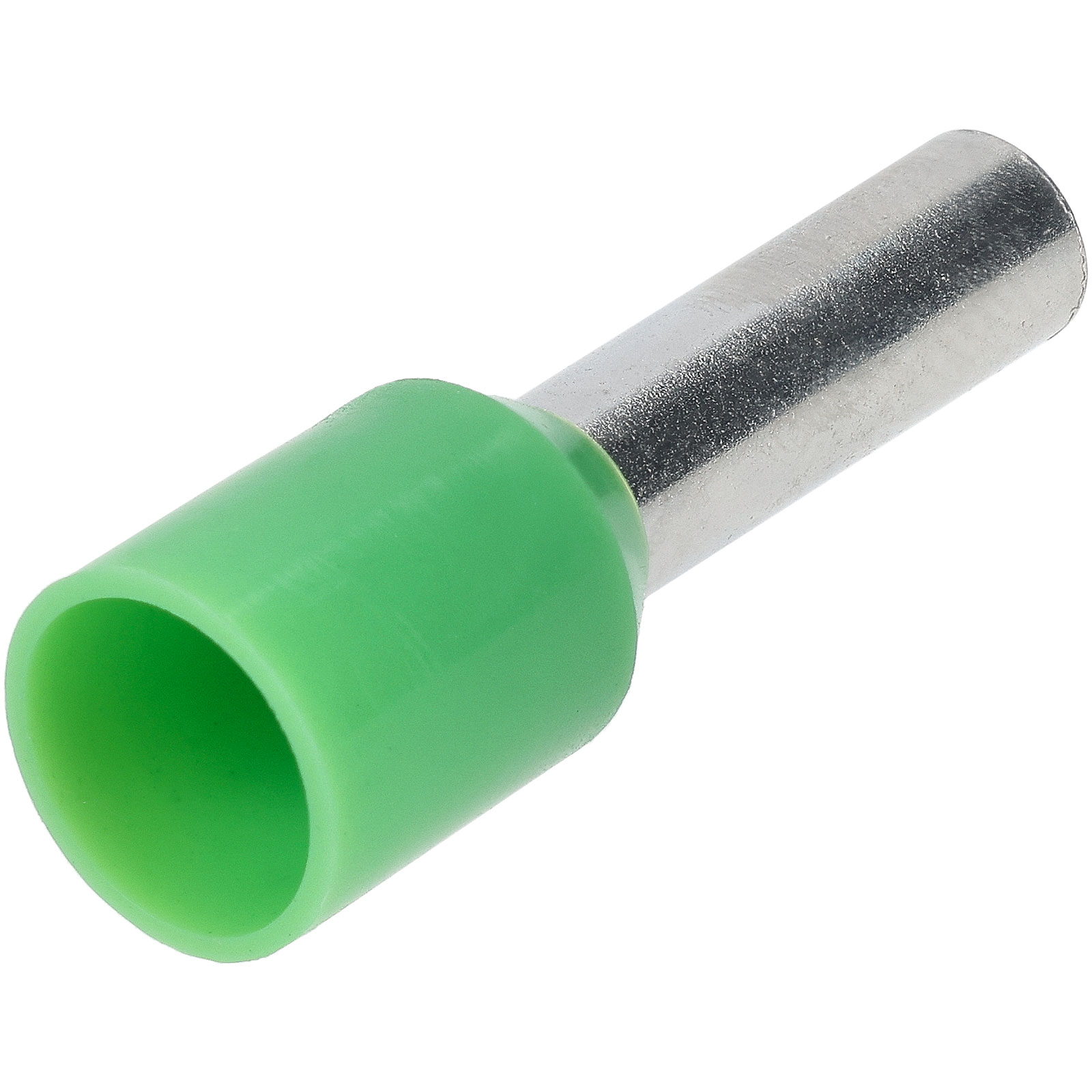 TruConnect Bootlace Ferrules 6.0mm Green Pack of 100 | Rapid Online