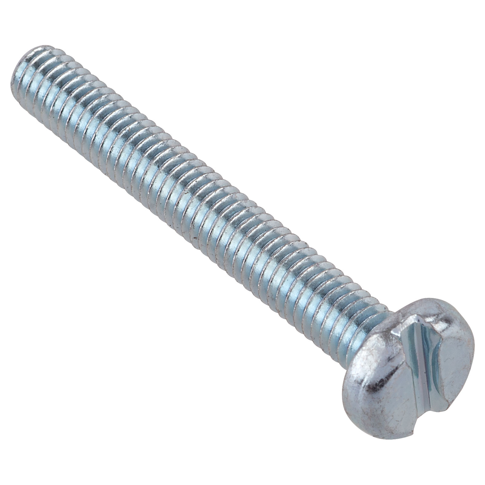 TR Fastenings Metric Pan Head Machine Screws - Slotted M4 30mm - Box Of ...