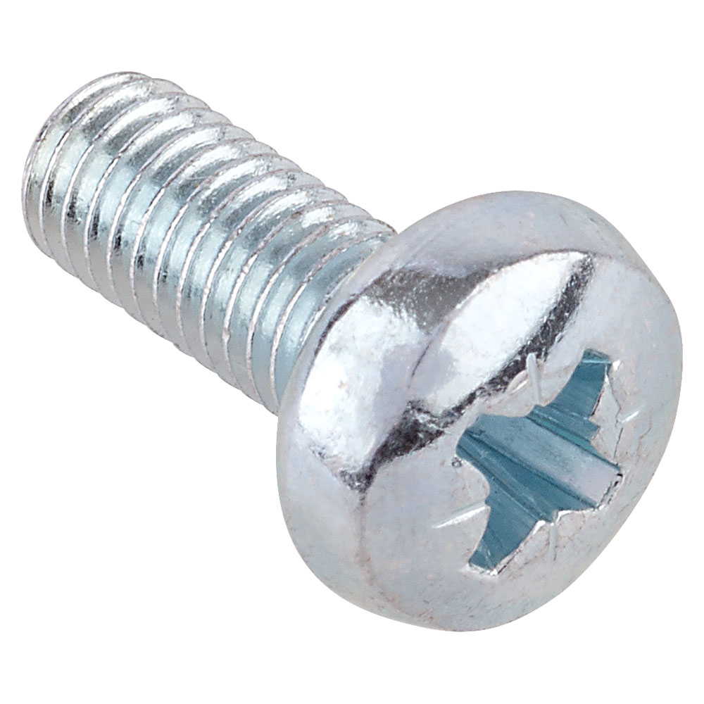 TR Fastenings Metric Pan Head Machine Screws - Pozidriv® M5 12mm - Box ...