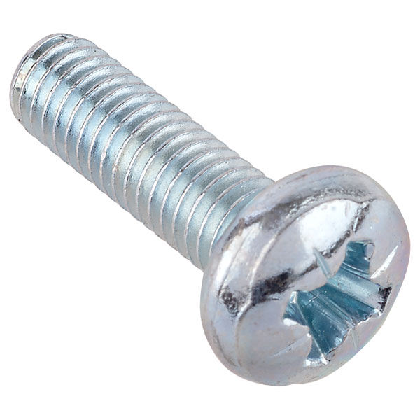 TR Fastenings Metric Pan Head Machine Screws - Pozidriv® M6 20mm - Box ...
