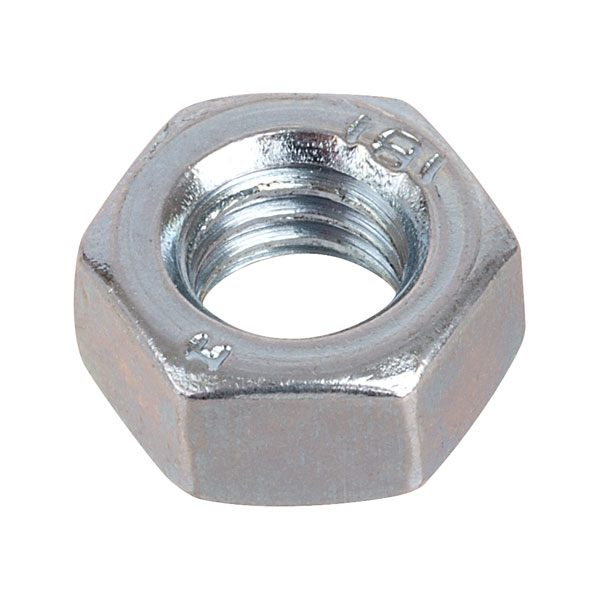 TR Fastenings W/M6/-/HFST-/TC1 Steel Full Nuts - Metric - M6 - Box Of ...