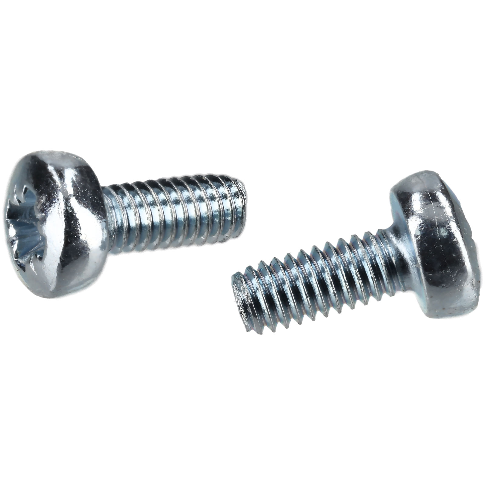 R-TECH 337028 Pozi Pan Head Machine Screws BZP M2.5 6mm - Pack Of 100 ...