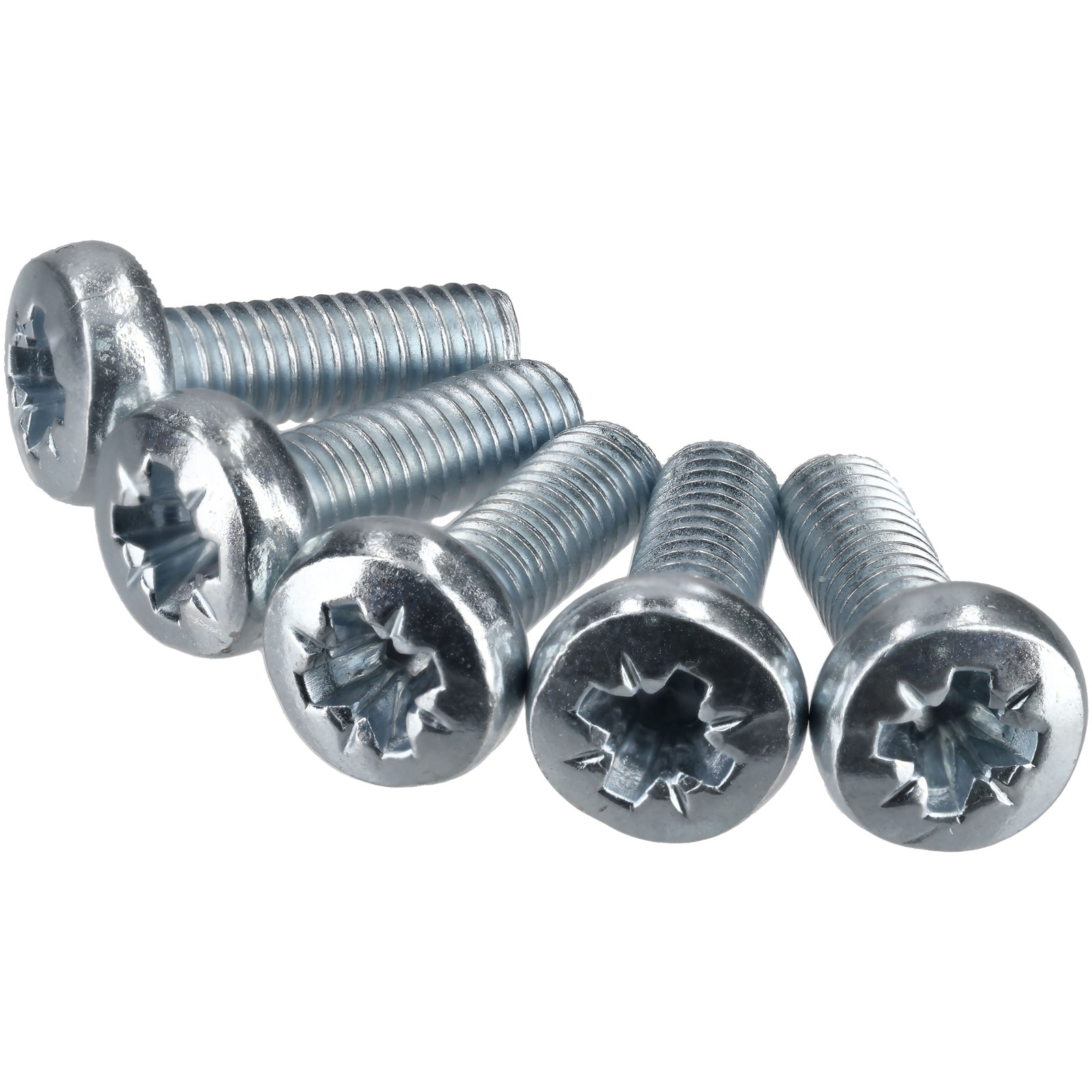 R-TECH 337043 Pozi Pan Head Machine Screws BZP M4 12mm - Pack Of 100 ...