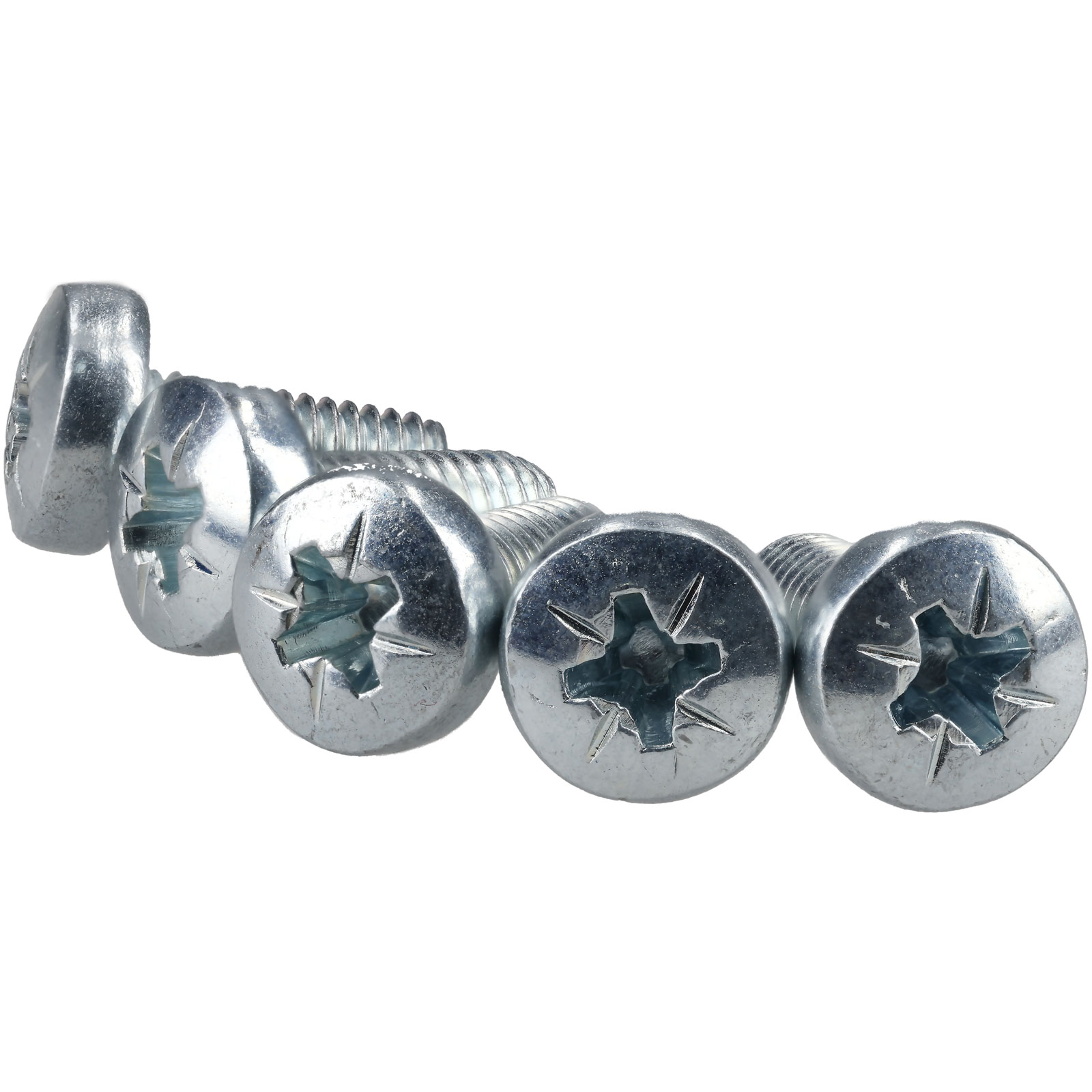 R-TECH 337050 Pozi Pan Head Machine Screws BZP M5 12mm - Pack Of 100 ...