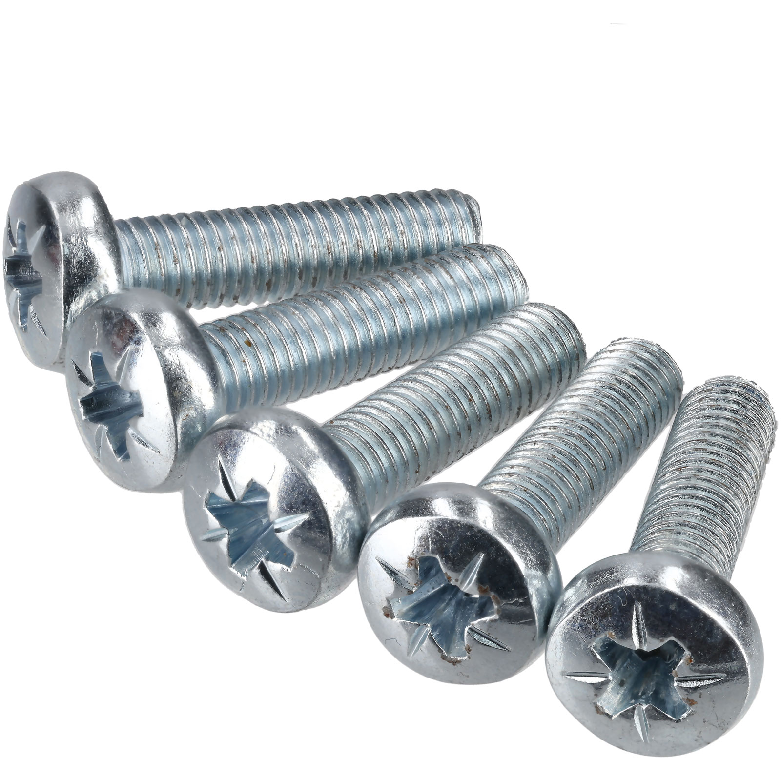 R-TECH 337052 Pozi Pan Head Machine Screws BZP M5 20mm - Pack Of 100 ...