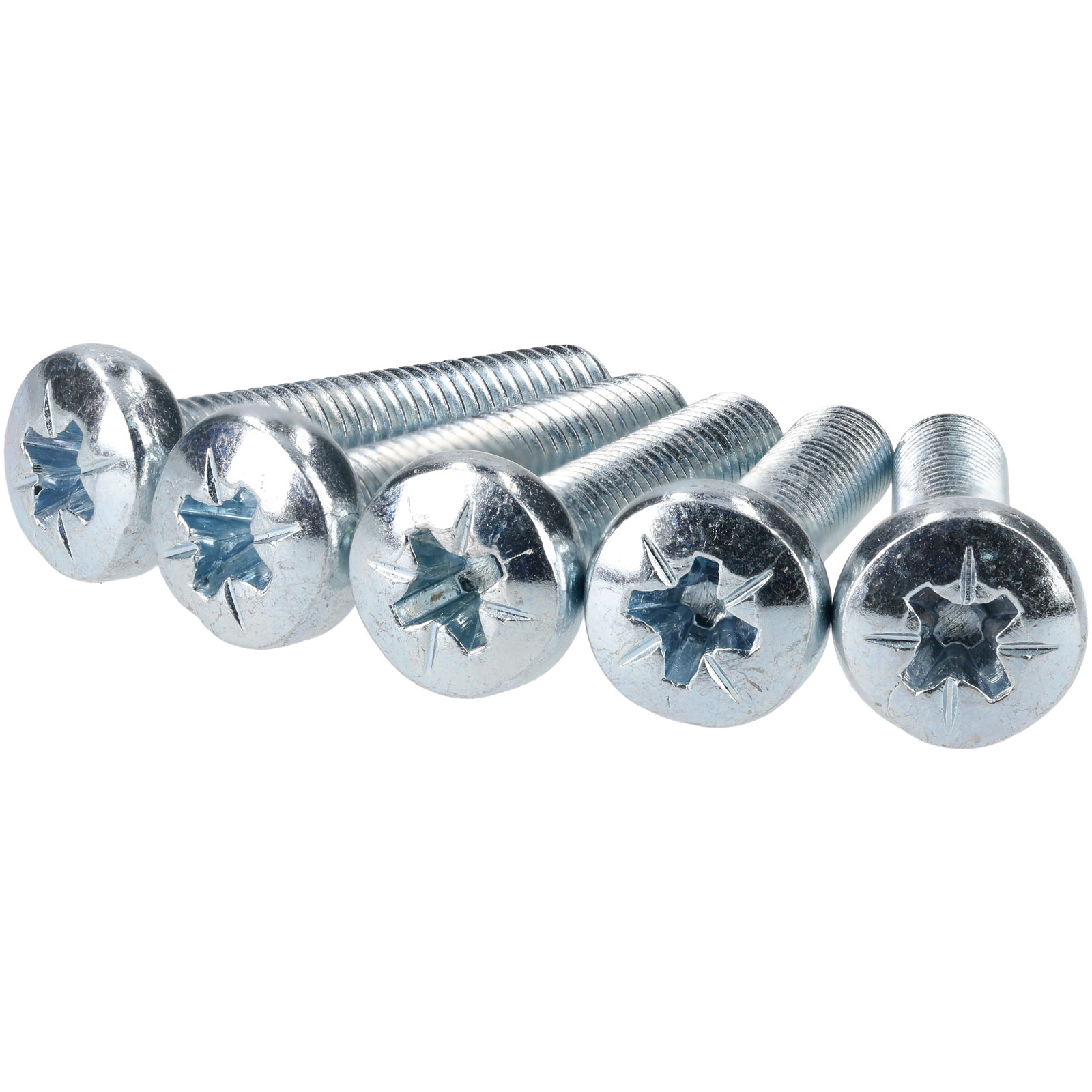 R-TECH 337053 Pozi Pan Head Machine Screws BZP M5 25mm - Pack Of 100 ...