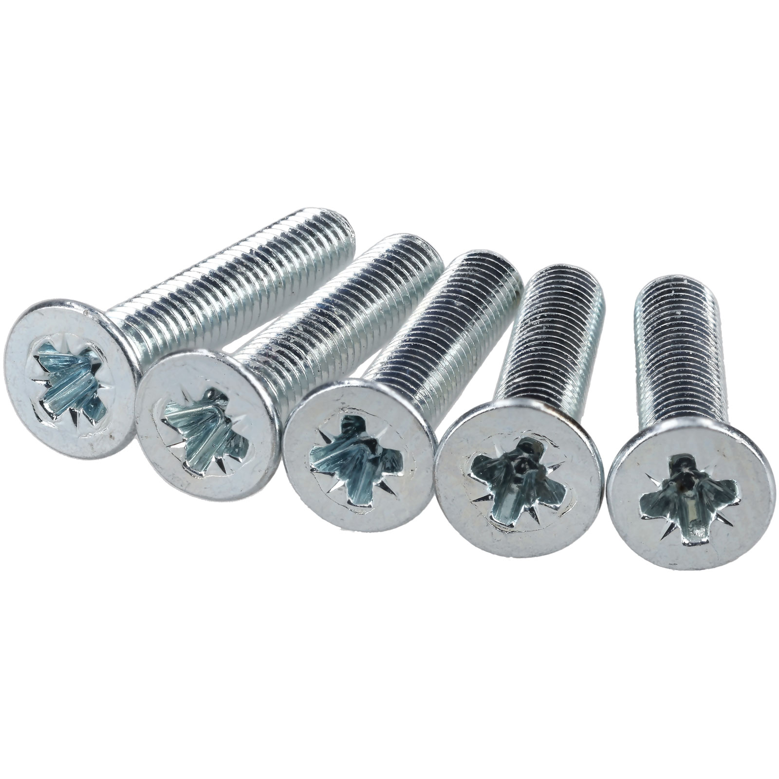 R-TECH 337070 Pozi Countersunk Machine Screws BZP M3 16mm - Pack Of 100 ...