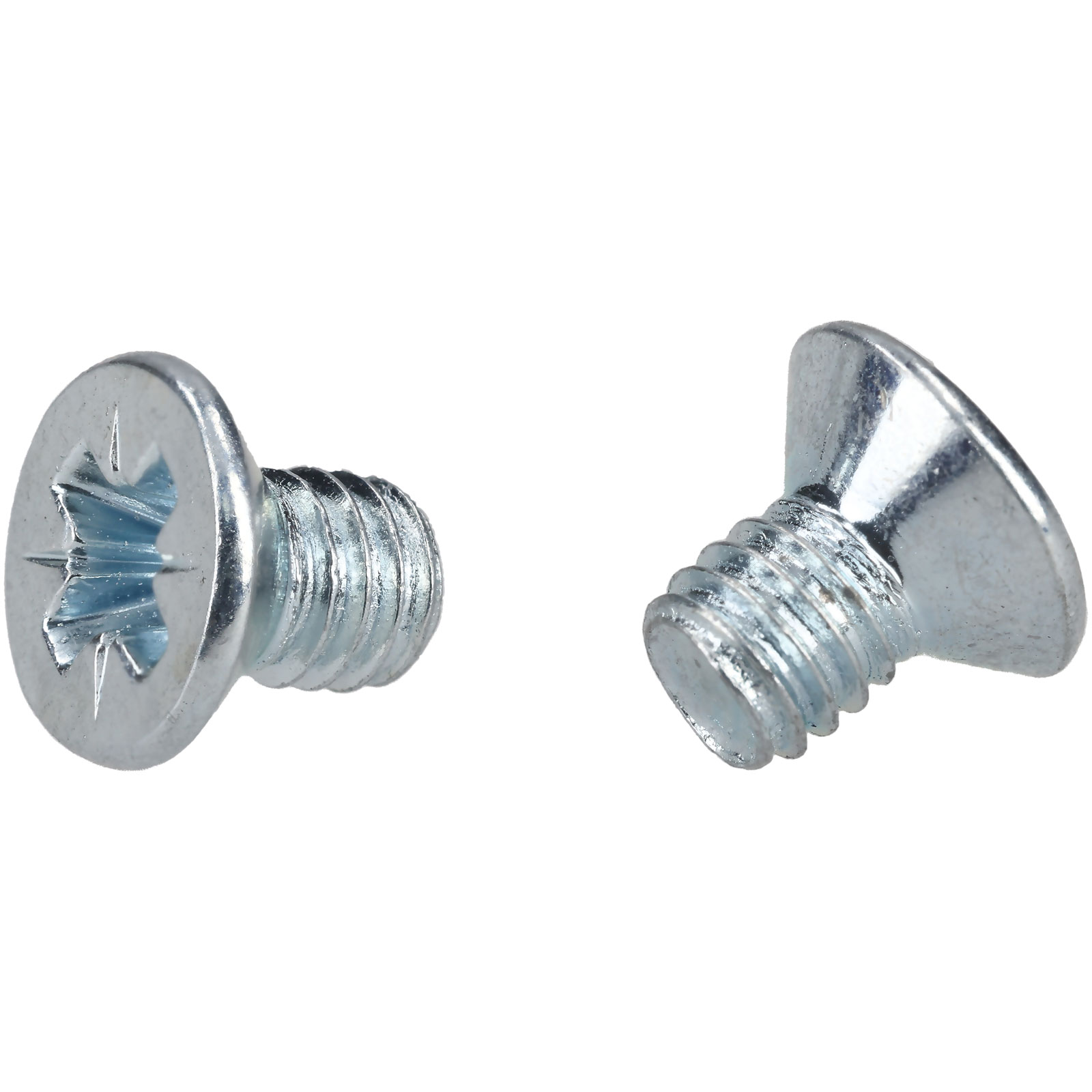 R-TECH 337073 Pozi Countersunk Machine Screws BZP M4 6mm - Pack Of 100 ...