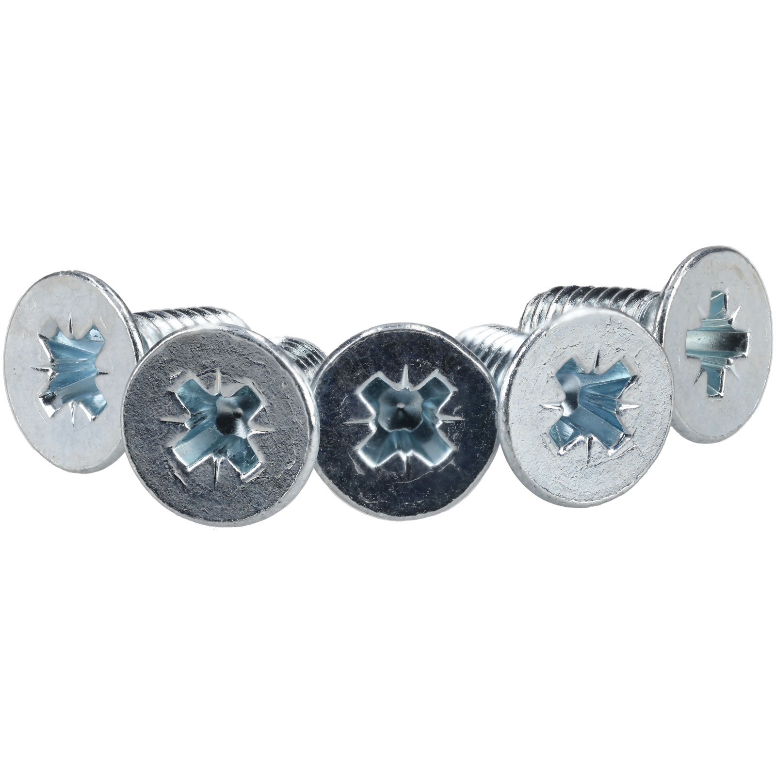 R-TECH 337079 Pozi Countersunk Machine Screws BZP M5 10mm - Pack Of 100 ...