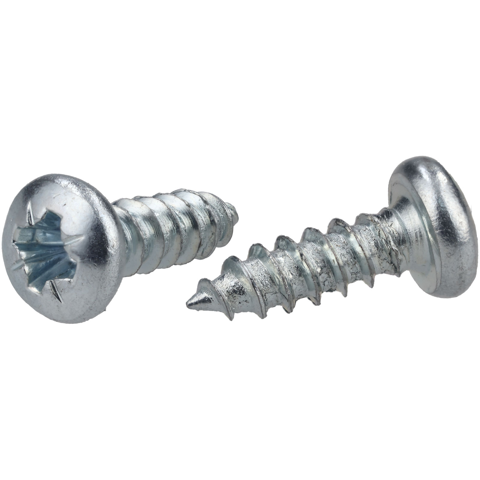 R-TECH 337107 Pozi Pan Head Self-Tapping Screws No.4 3/8in 9.5mm ...
