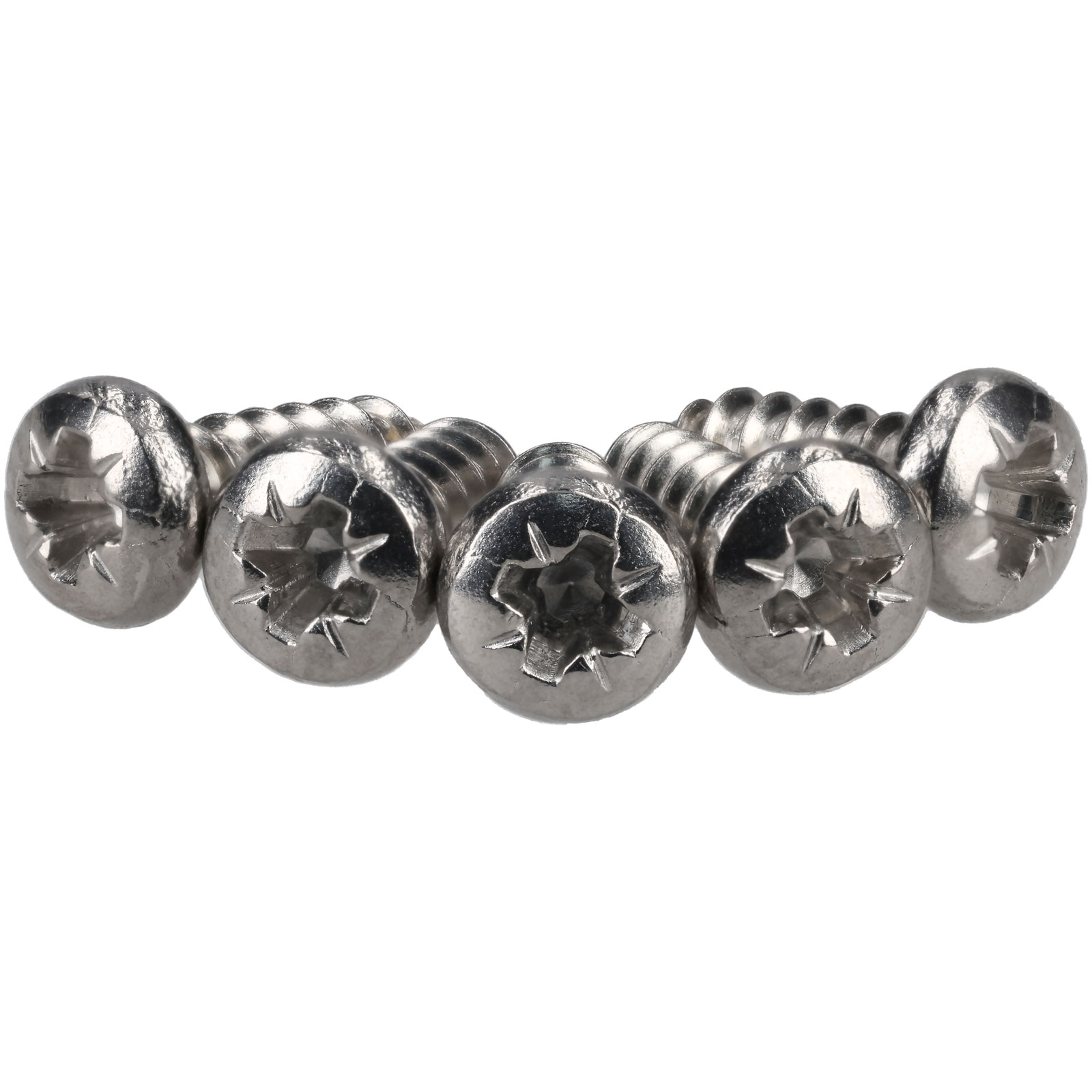 R-TECH 337123 Pozi Pan Head Self-Tapping A2 S/St Screws No.4 3/8in 9 ...