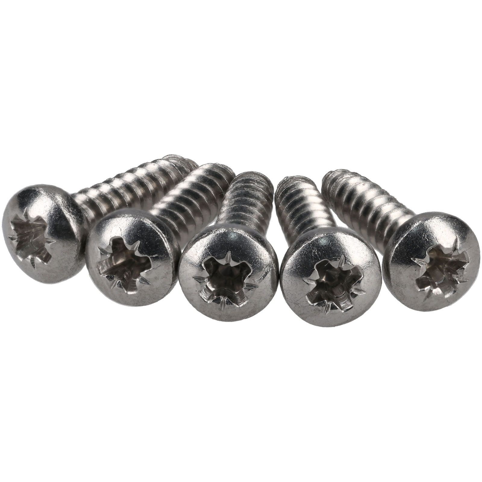 R-TECH 337124 Pozi Pan Head Self-Tapping A2 S/St Screws No.4 1/2in 13 ...