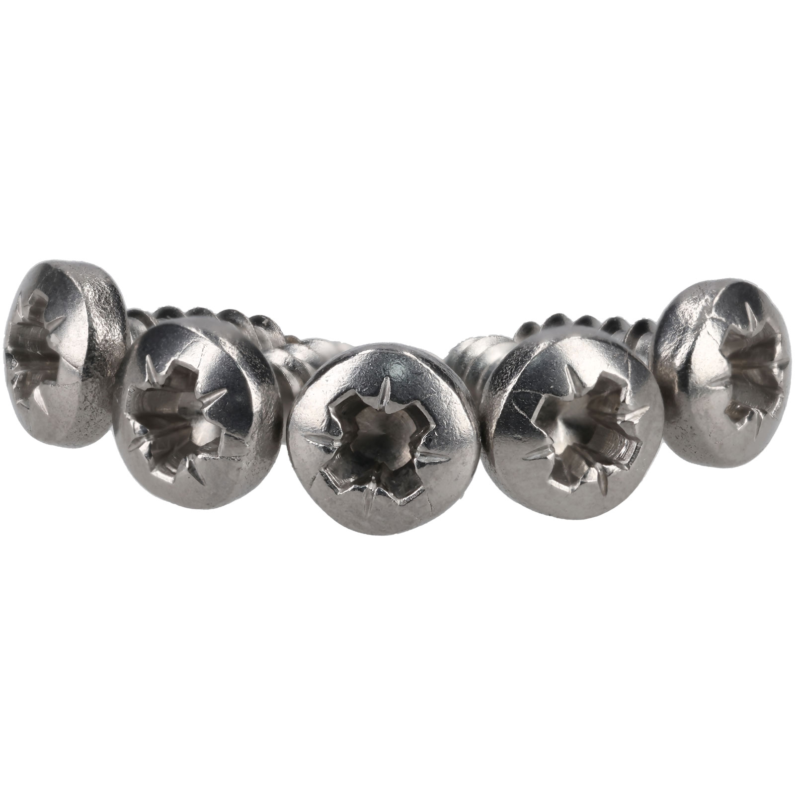 R-TECH 337126 Pozi Pan Head Self-Tapping A2 S/St Screws No.6 3/8in 9 ...