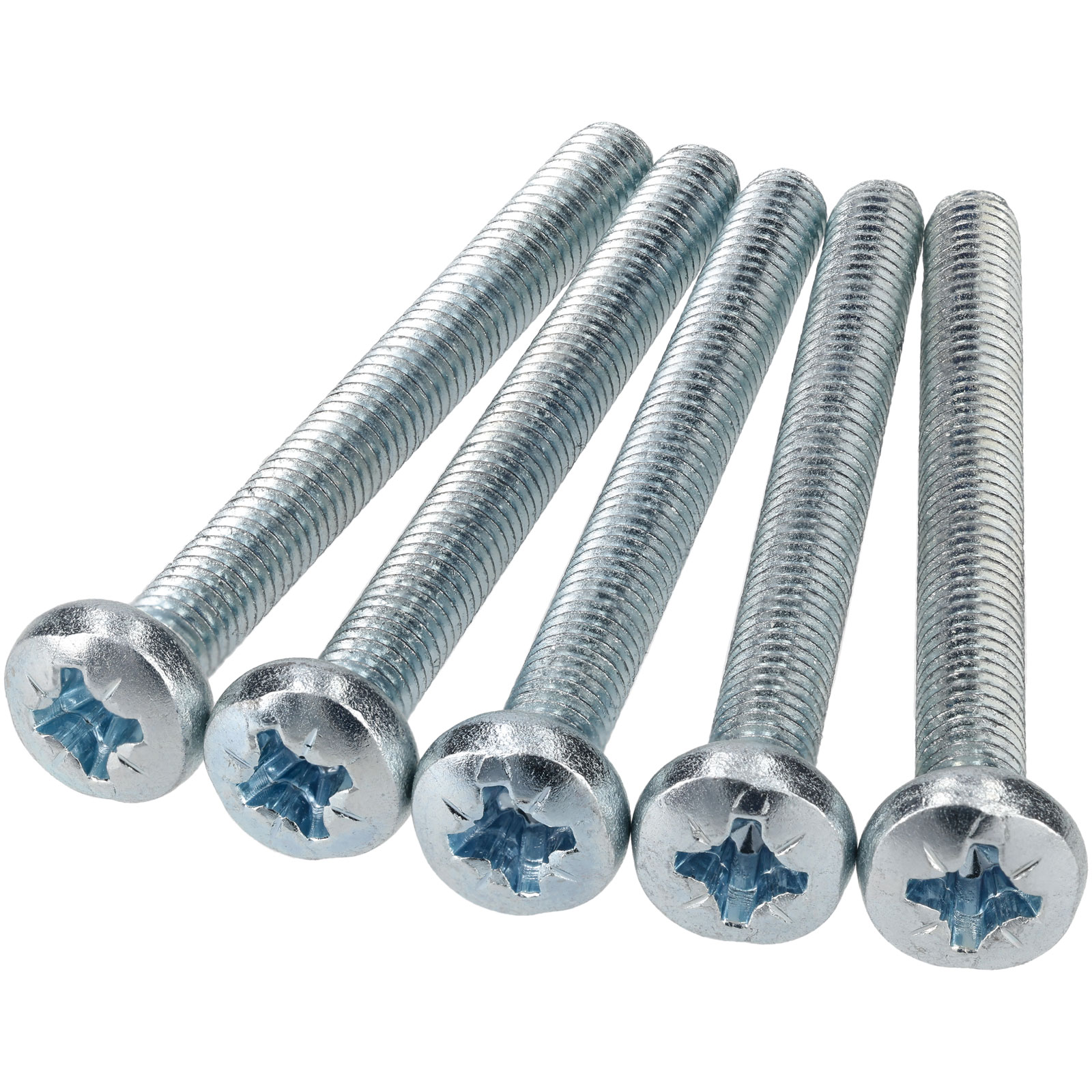 R-TECH 337200 Pozi Pan Head Machine Screws BZP M4 40mm - Pack of 100 ...