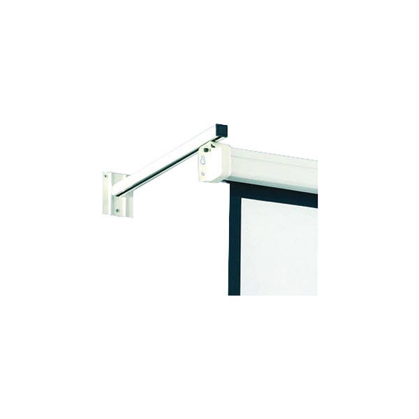 A Set of 2 x 50cm Wall or Ceiling Brackets for Pull Down Screens ...