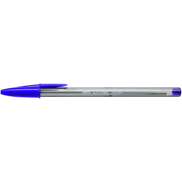 BiC Cristal Fun Ball Pen Purple Box of 20 | Rapid Online